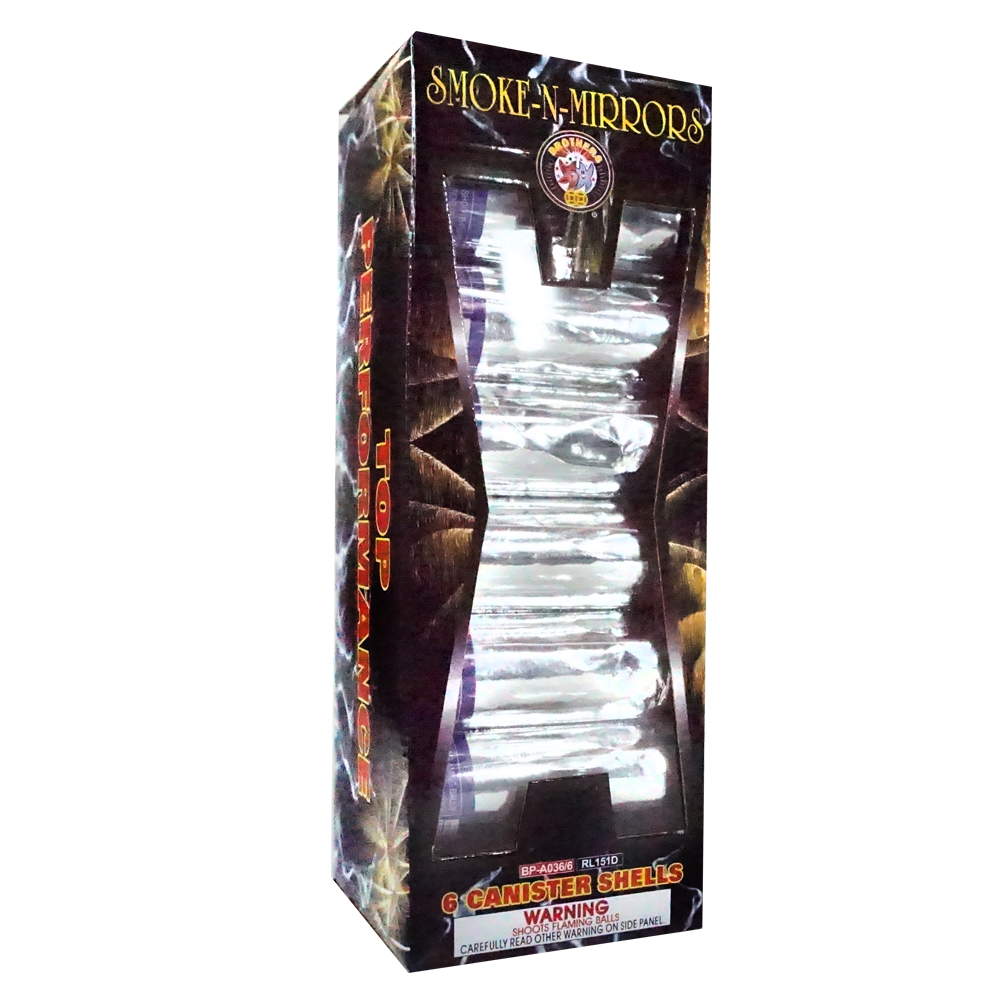 350 unlit fireworks – DC's