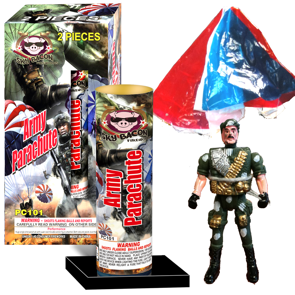 350 unlit fireworks – DC's