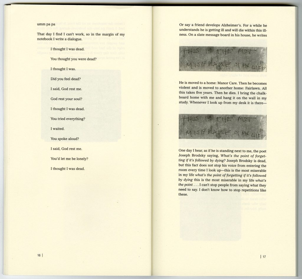 Spotlight on … Claudia Rankine Don’t Let Me Be Lonely (2004) – DC's